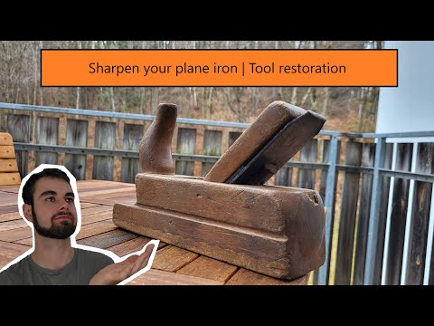 Sharpen your Hand Plane | Tool Restauration