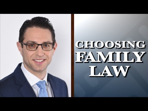 Why did you choose to be a family law attorney? | Evan Schein