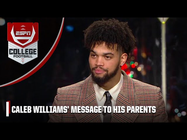 What is Caleb Williams' ethnicity? What do we know about USC's starting QB