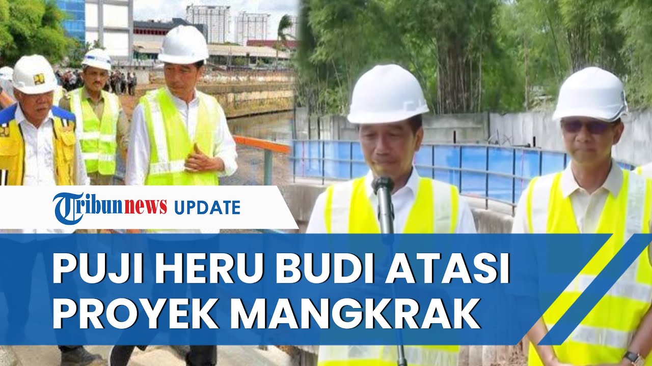 Puji Heru Budi karena Berhasil Atasi Proyek Ciliwung yang Mangkrak 6 Tahun, Jokowi: Saya Kaget ...