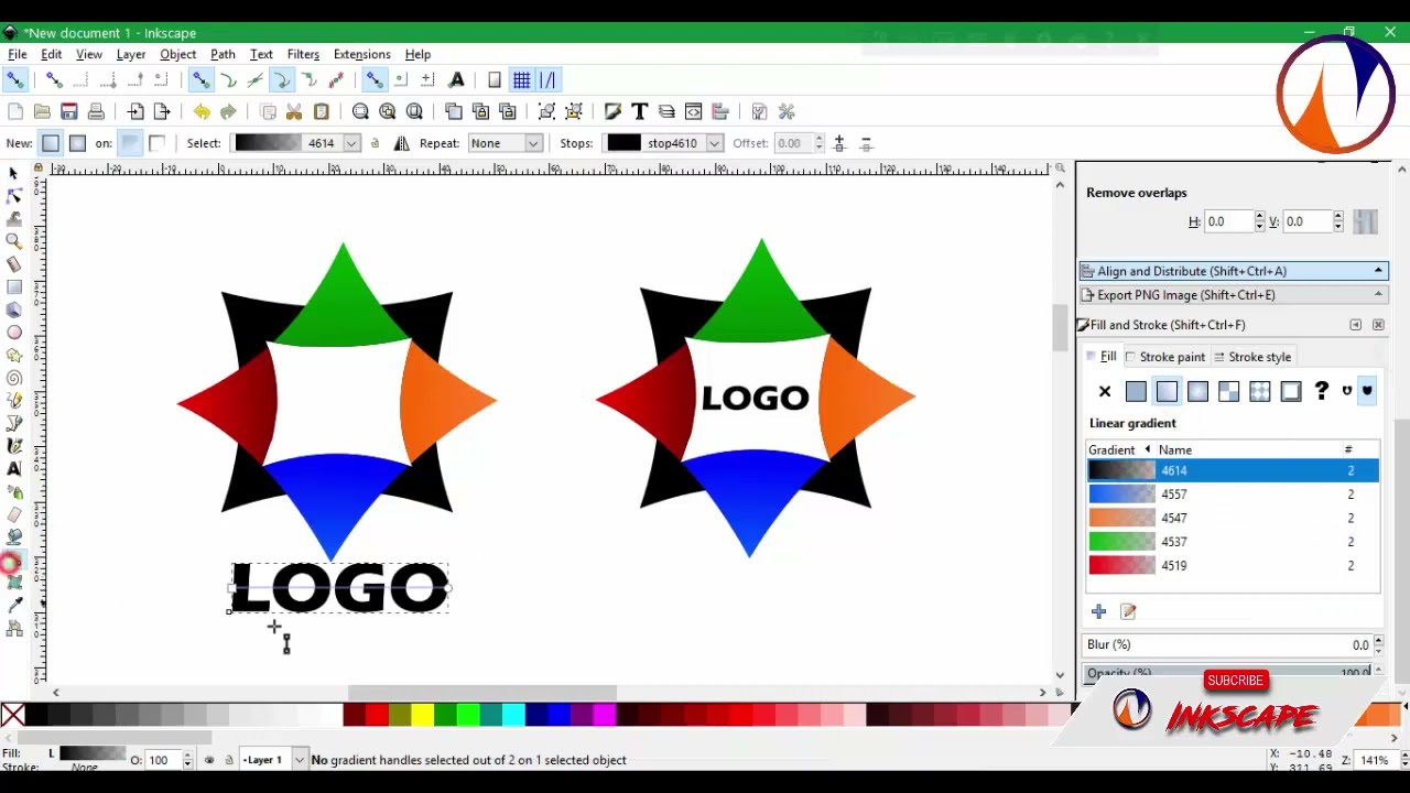Inkscape logo Bangla tutorial. Inkscape basic tutorial in LOGO DESIGN. Inkscape Beginner Tutorial: