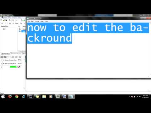Free Green Screen Editing Software