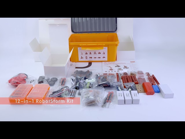 Robotic Kit - 12 In 1 WeeeBot RobotStorm Steam Robot Kit Trader ...