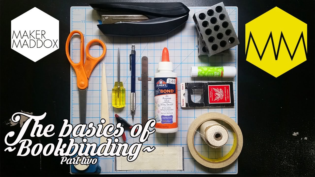 ▲ Basic Bookbinding Tools // Bookbinding Basics ep. 2