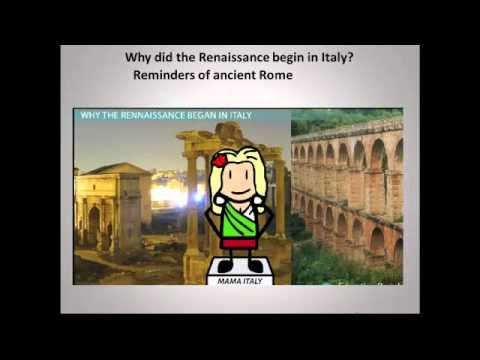 Why did the Renaissance begin in Italy?