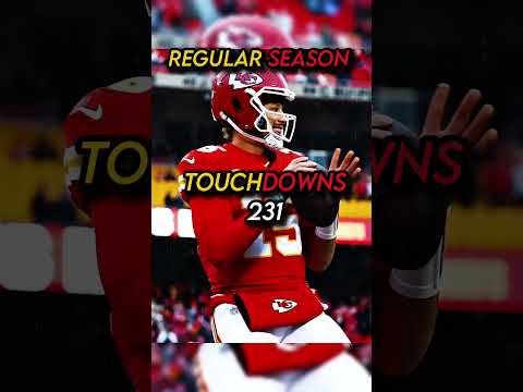 Patrick mahomes regular season vs postseason stats #nfl #patrickmahomes #kansascitychiefs
