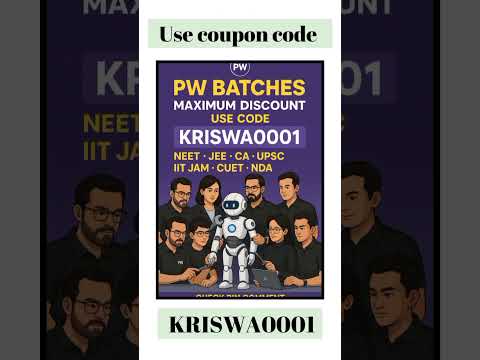 PW Coupon Code | PW Maximum Coupon code | PW Discount Coupon | Physics Wallah Coupon Code #pw #offer