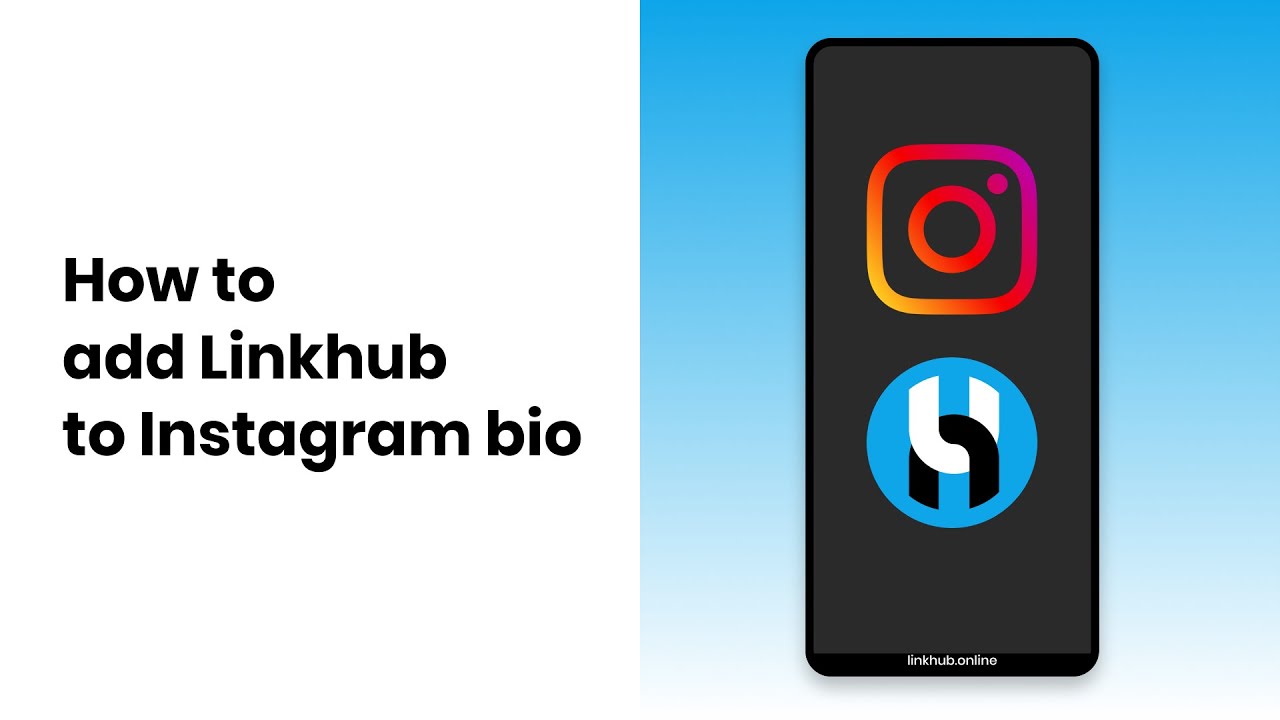 How to add Linkhub to your Instagram bio