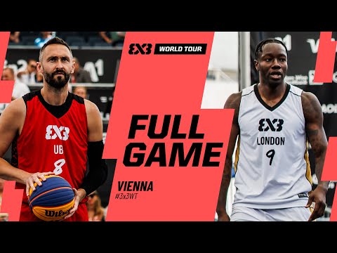 Ub 🇷🇸 vs London 🇺🇸 | Full Pool Game | FIBA #3x3WTVienna | 3x3 Basketball
