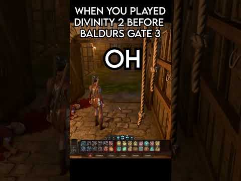 When you have played Divinity 2 before starting Baldurs Gate 3