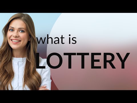 Lottery | LOTTERY meaning