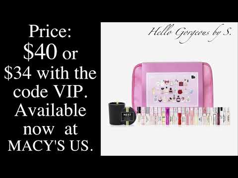 SPOILERS. MACY'S US ~Fragrance Sampler Set For Her~ April 2024. Full-Reveal.