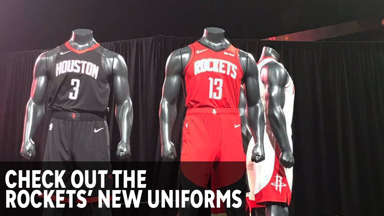 Houston Rockets unveil new uniforms