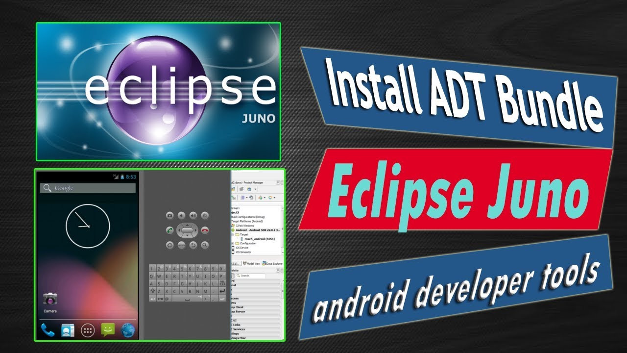Tutorial Cara Install Android Developer Tools (ADT) Bundle, Eclipse Juno