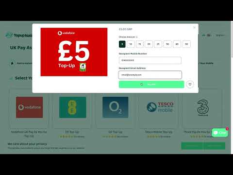 🔴 Vodafone UK Pay As You Go Top-Up: Fast & Easy Mobile Recharge 2025
