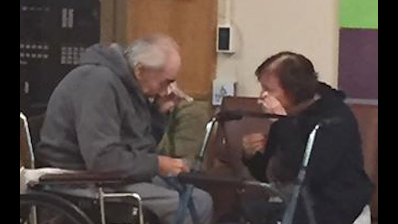 Photo Of Crying Old Couple Being Separated Goes Viral