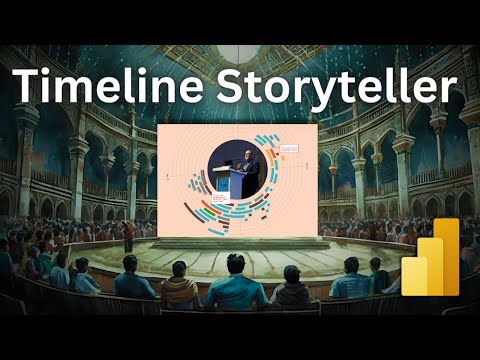 How to use Timeline Storyteller visual in Power BI | @efficiency365