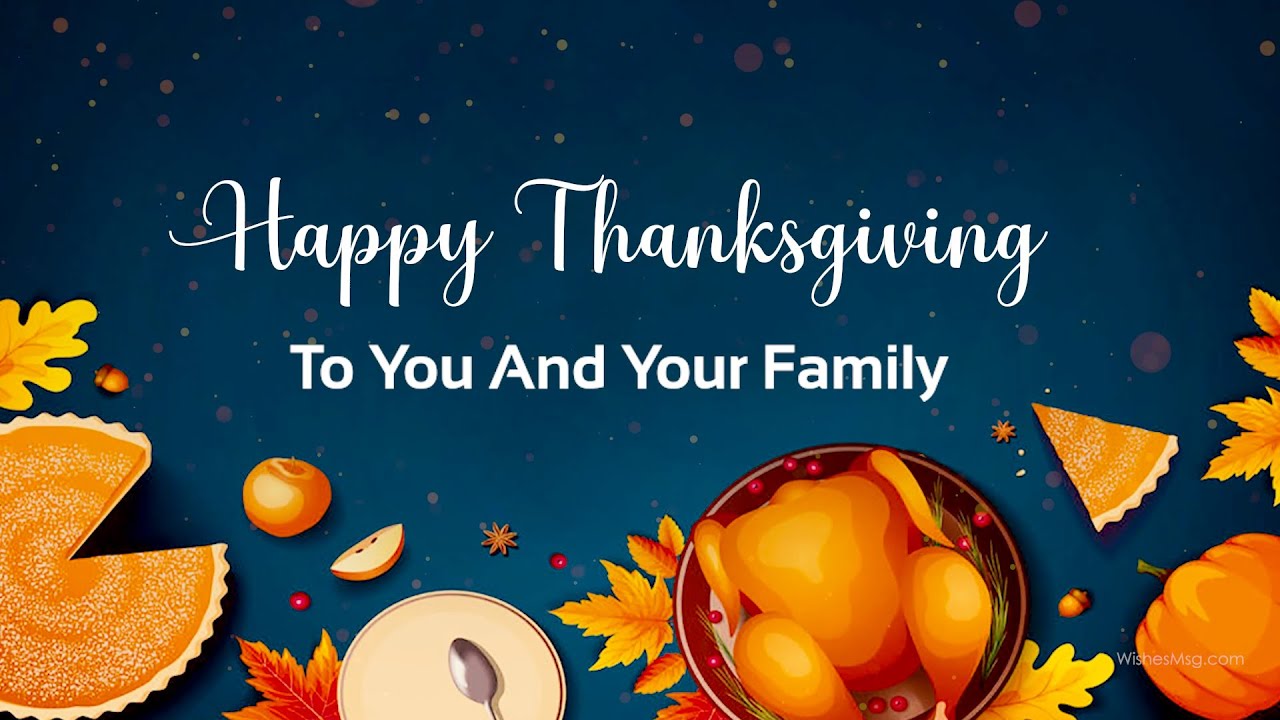 Happy Thanksgiving || Wishes, Messages and Quotes || WishesMsg.com