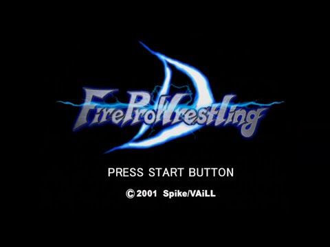 Fire Pro Wrestling D English Translation Dreamcast VGA w/ commentary