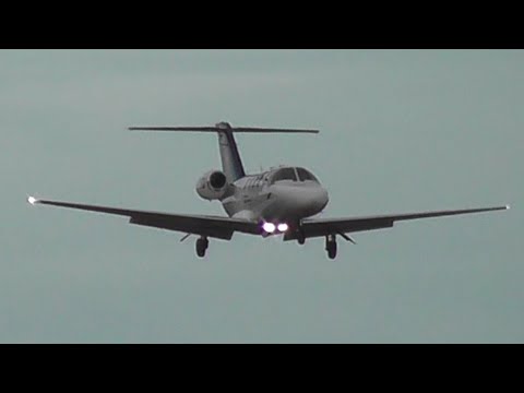 Lufthansa Flight Training at Kassel Airport (KSF/EDVK) | Cessna 525 CitationJet CJ1+