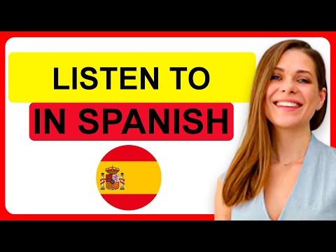✅How to Say LISTEN TO in Spanish ✏️How to Write and Pronounce LISTEN TO in Spanish.