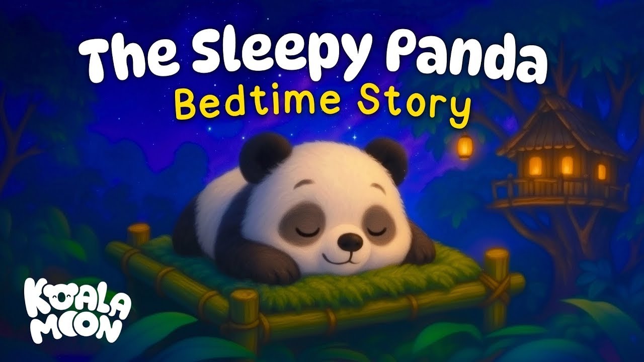 Bao the Sleepy Panda 🐼 Calming Bedtime Story for Kids with Relaxing Sleepy Music