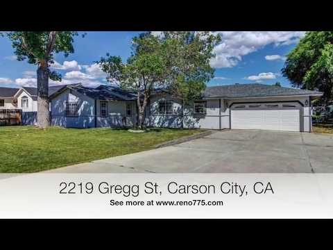 Carson City, NV Home for Sale: 2219 Gregg St. 89701