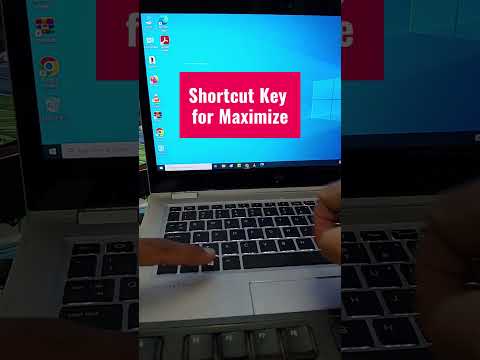 Shortcut key to minimize and maximize windows #windows #windowstips #laptop #shorts #trending