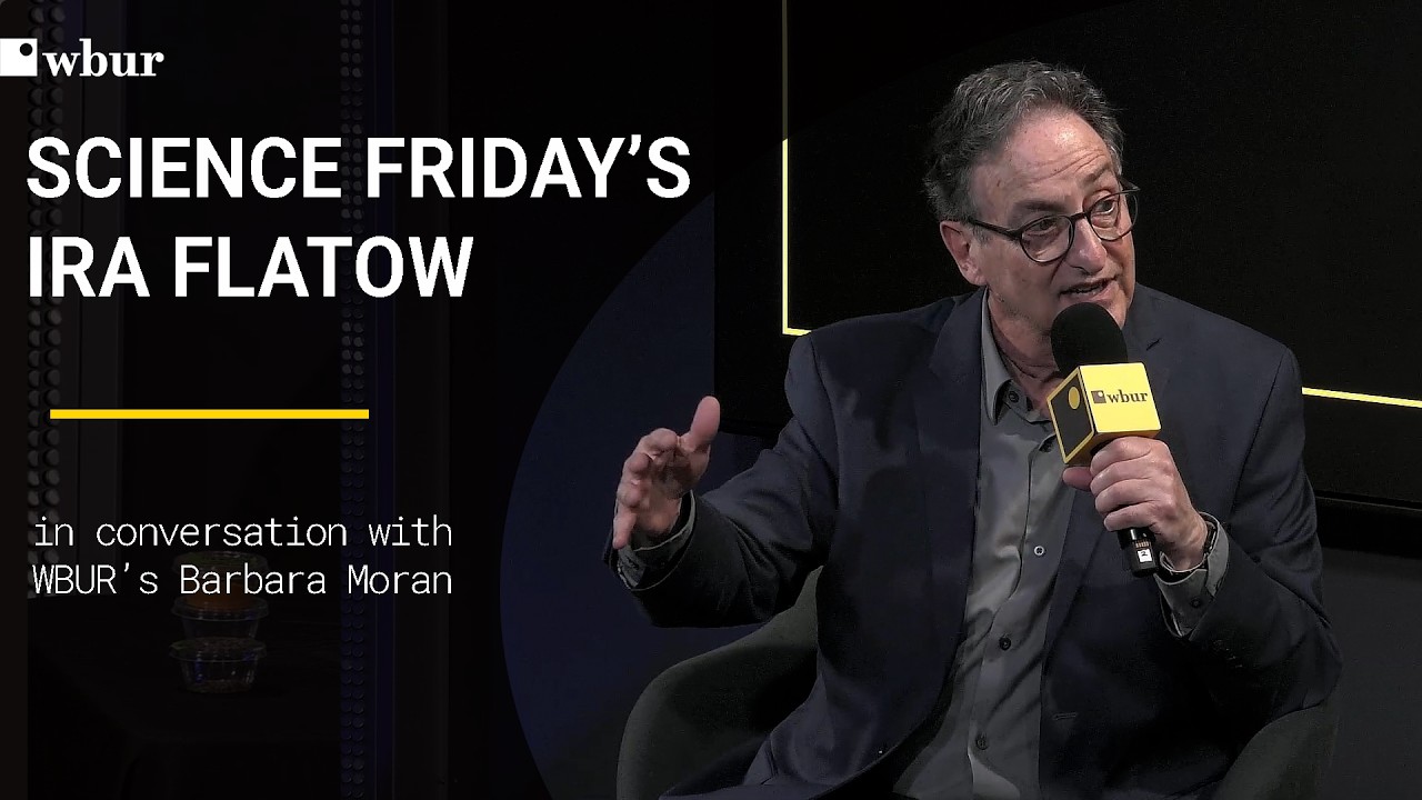 Science Friday's Ira Flatow interviewed by WBUR's Barbara Moran