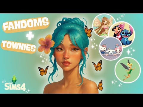 SIMS 4 Townies But Make It FANDOM