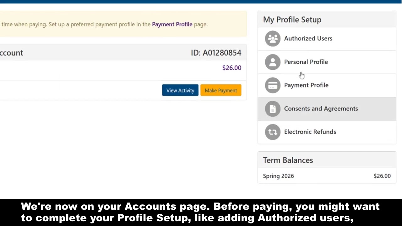 Class Payment Process Tutorial