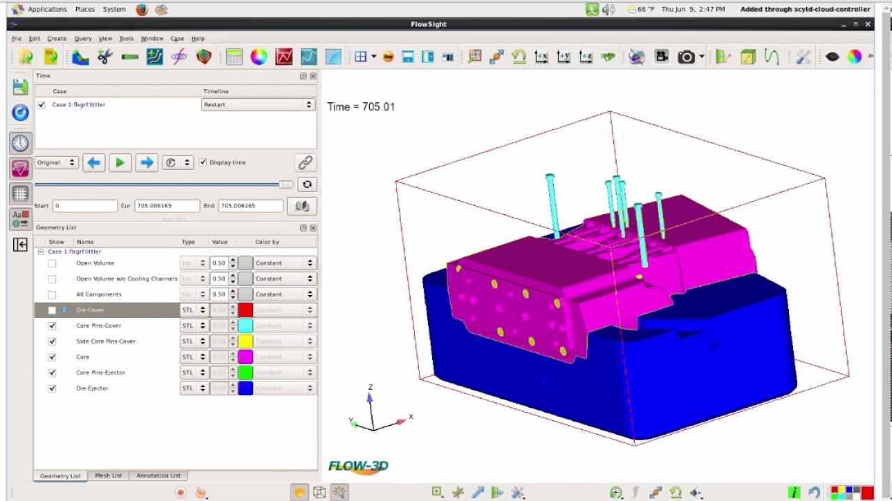 Responsive Graphics - FLOW-3D CLOUD