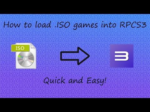 How to load .ISO games into RPCS3