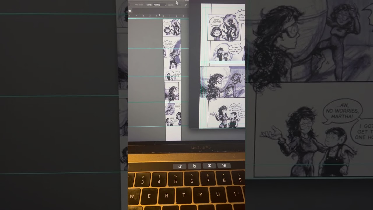 Traditional vs. Webtoons Format
