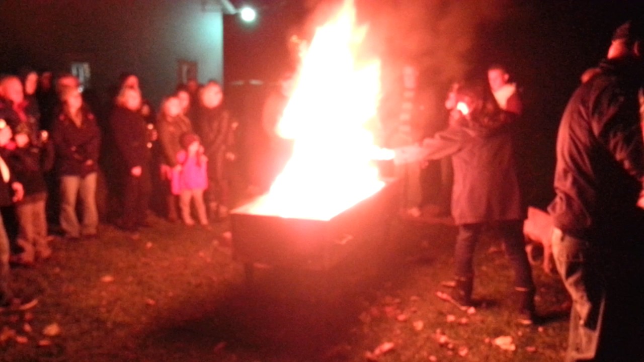 Honorary North Tonawanda Flag Burning