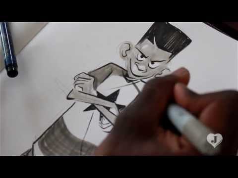 Gyimah Gariba, illustrator from Ghana | Michael Kevane