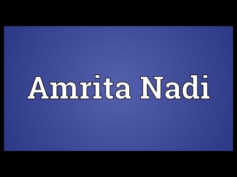 Amrita Nadi Meaning