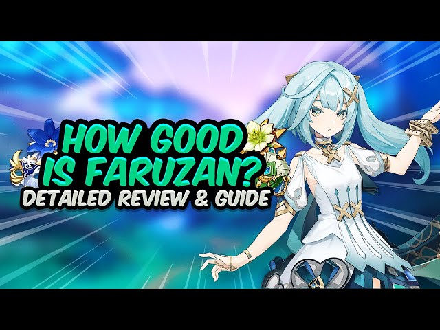 Genshin Impact Faruzan guide: Build, Pros, cons, Constellations ...
