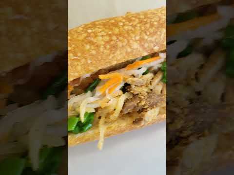 Shredded Pork Skin (Bánh Mì Bì) @SUN MOON BAKERY in Westminster California