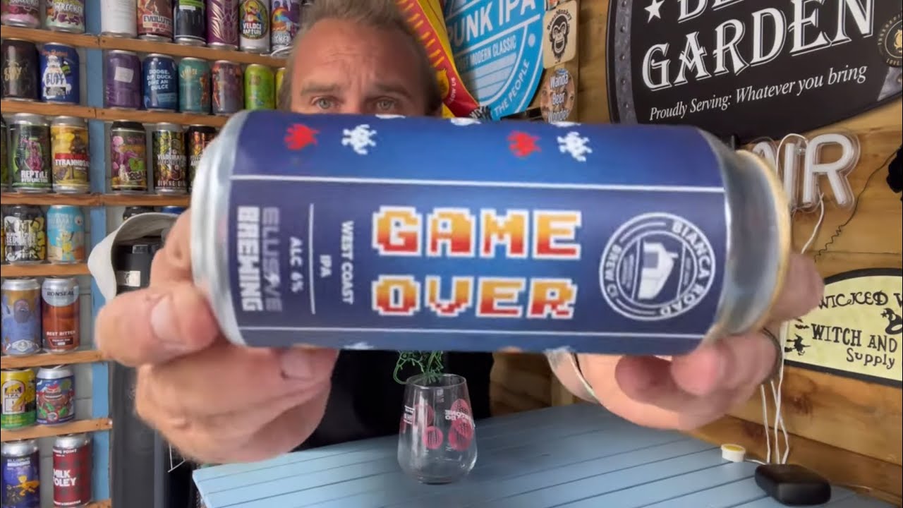 GAME OVER - West Coast IPA - Bianca Rd Brewing & Elusive Brewing