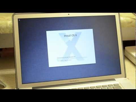 OS X Mountain Lion - Installation Process Tour
