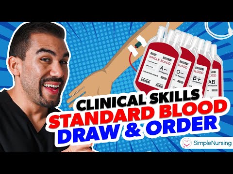 Phlebotomy Skills for Nursing Students: Blood Draw, Vein Identification, and Tube Order