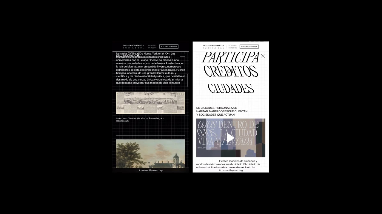 Cartas de amor a las ciudades - Docuweb - Mobile