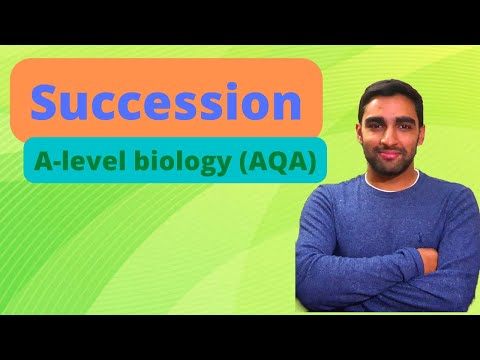 Succession - A-level Biology
