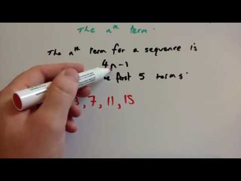 The nth Term for Linear Sequences | Corbettmaths