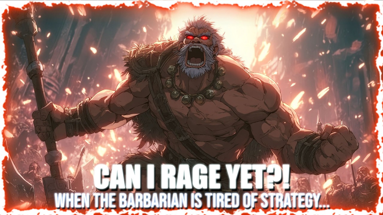 CAN I RAGE YET?! – When the Barbarian is tired of Strategy... (DnD Comedy Song)