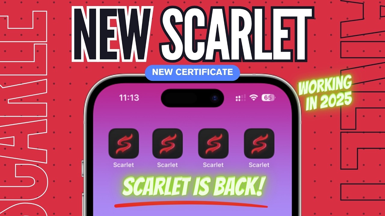 NEW Method Scarlet iOS | Install IPA Files on iPhone/iPad No PC With Scarlet