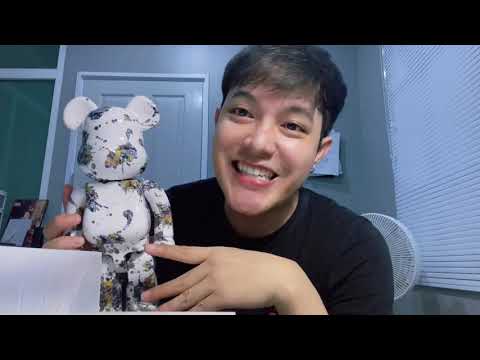 BE@RBRICK Jackson Pollock SPLASH 100% & 400%