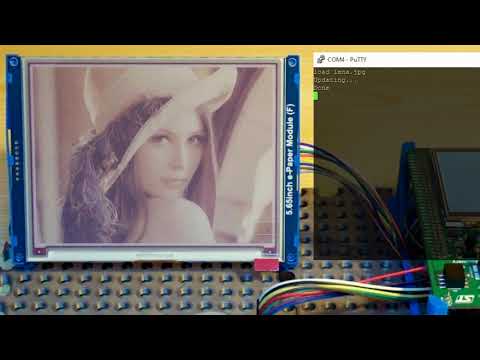 7 Color e-Paper STM32 JPEG Decoding
