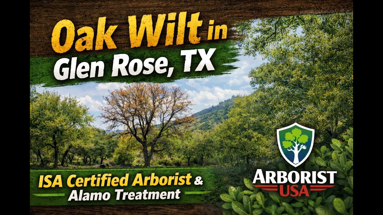 Oak Wilt in Glen Rose, TX | ISA Certified Arborist & Alamo Treatment
